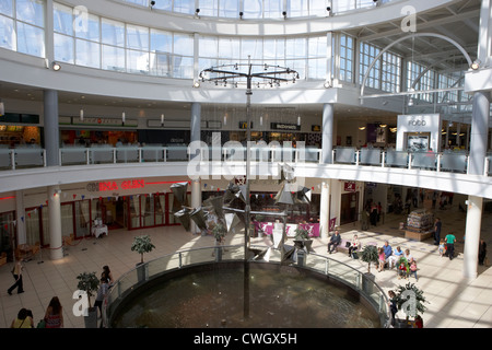 McArthur Glen designer outlet interior inside former railway works ...