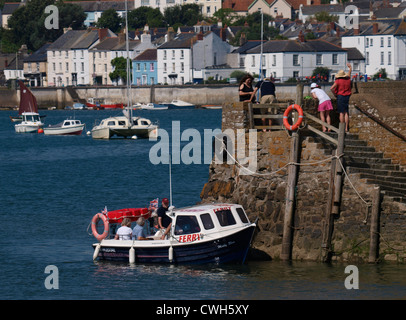 Instow to Appledore passenger ferry across Torridge Estuary Devon ...