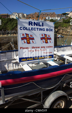 An donation box for the Royal National Lifeboat Institution (RNLI) in ...