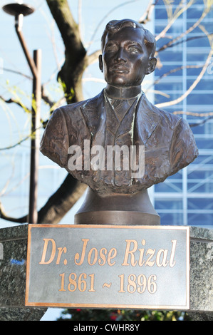 Bust of Jose Rizal Stock Photo - Alamy