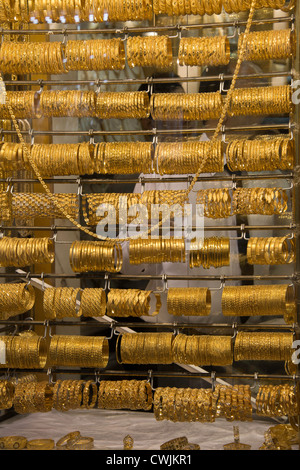 Bangles in the Gold Soukh, Dubai, United Arab Emirates Stock Photo - Alamy