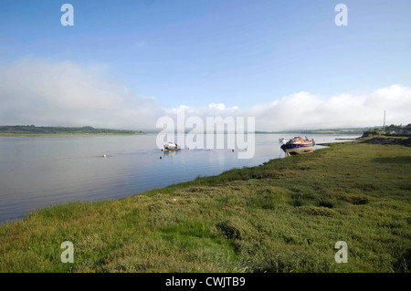 The Loughor Estuary near Llanelli in South West Wales Stock Photo - Alamy