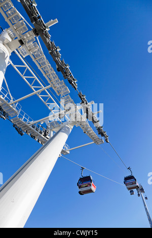 London Cable Car, London, England Stock Photo - Alamy