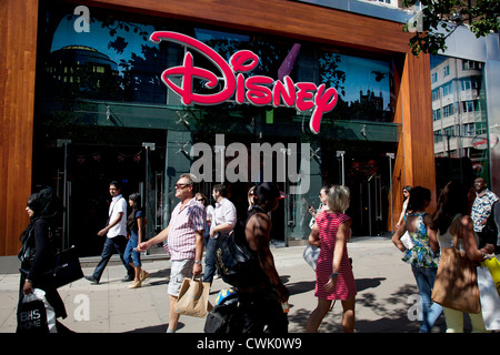 Disney store exterior on Oxford Street, London, England Stock Photo - Alamy