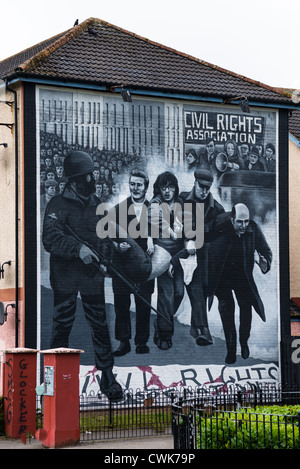 Mural painting depicting civil rights protesters, Memphis, Tennessee ...