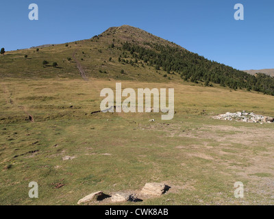 Mountainous Andorran Landscape Stock Photo - Alamy