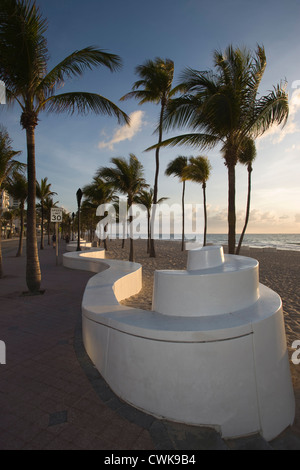 POINSETTIA STREET BEACH ENTRANCE WAVE WALL PROMENADE FORT LAUDERDALE ...