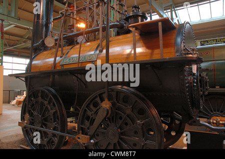 Locomotion No 1 at Darlington railway museum Stock Photo - Alamy