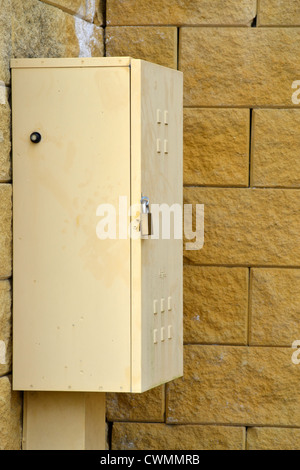 Locked outdoor electric high voltage distribution cabinet, power box in ...