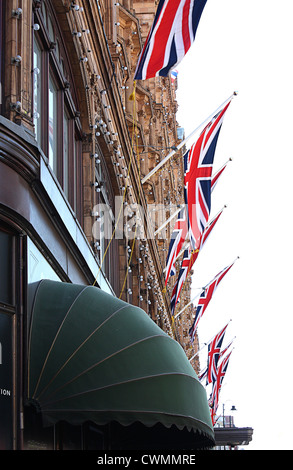 Harrods Canopy London Stock Photo - Alamy