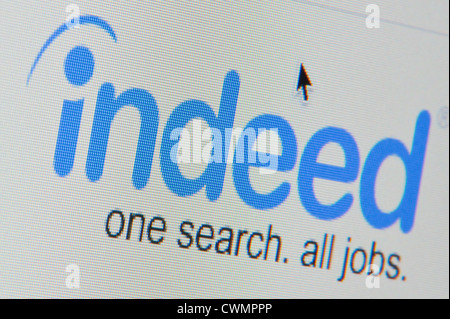 Indeed job search website Stock Photo - Alamy
