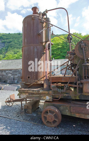 Old rusty steam boiler Stock Photo - Alamy