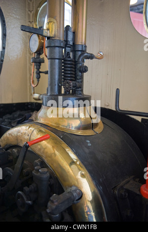 steam train controls Stock Photo - Alamy