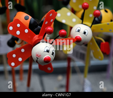 Bumble bee windmill Stock Photo - Alamy