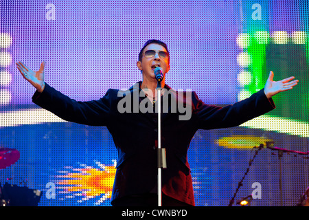 Marc Almond, Soft Cell on stage for The Human League Generations Tour ...