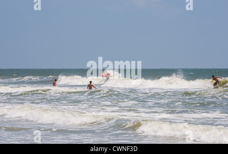 Surfing In Charleston South Carolina Stock Photo - Alamy