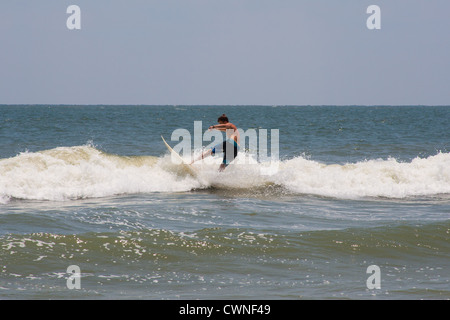 Surfing In Charleston South Carolina Stock Photo - Alamy