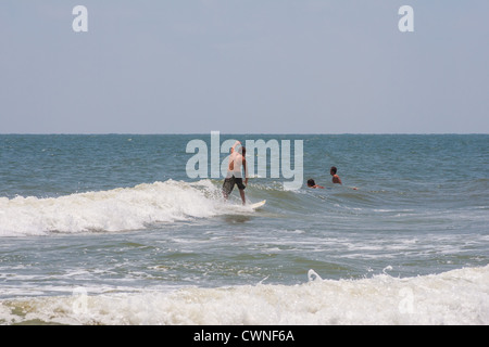 Surfing In Charleston South Carolina Stock Photo - Alamy