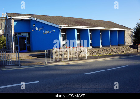 Amlwch Library Anglesey North Wales Uk Stock Photo - Alamy