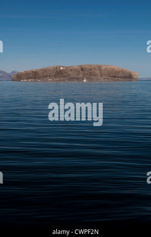 Hans Island, a tiny disputed island between Greenland and Canada ...