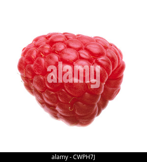 Raspberry close up magnified fruit Stock Photo - Alamy