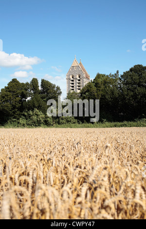 Ospringe, Church of St Peter and St Paul, Kent. Northwest tower Stock ...