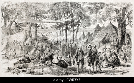 Methodist camp meeting Stock Photo: 35954324 - Alamy