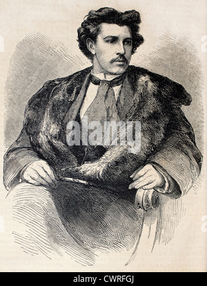 vintage european portrait artwork Stock Photo - Alamy