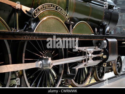Steam Train Locomotive Caerphilly Castle at the Steam Railway Museum ...