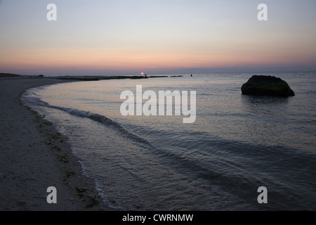 Sunset, Long Island Sound, Riverhead, NY Stock Photo - Alamy