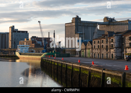 Kennedy Quay on docks of Cork City, Republic of Ireland Stock Photo - Alamy