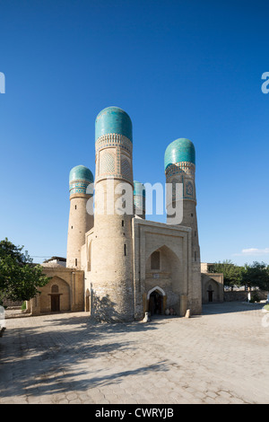Uzbekistan, Bukhara, the Char Minar (four minarets) mosque and ...
