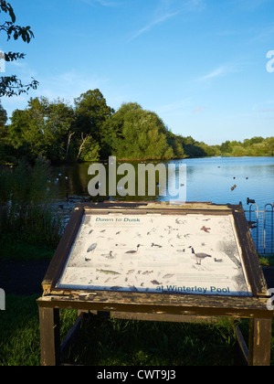 Wildlife information at Winterley Pool Winterley near Sandbach Cheshire ...