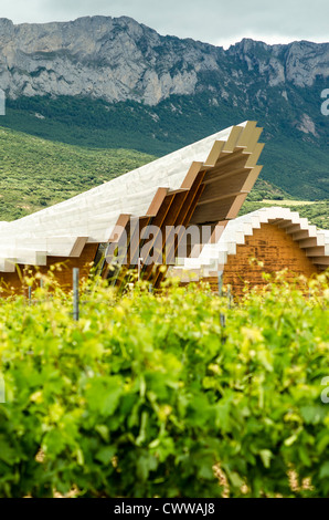 Ysios winery at Laguardia Stock Photo - Alamy