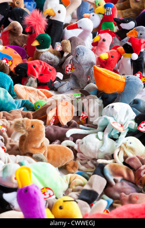 Pile of Beanie Baby soft stuffed toys Stock Photo - Alamy