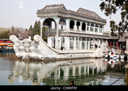The Marble Boat - Summer Palace - Beijing, China Stock Photo - Alamy