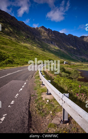The main road, A82, through Glen Coe Stock Photo - Alamy