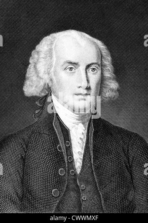 Vintage portrait of James Madison (1751 - 1836) - the fourth US ...