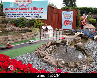 merrivale model village great yarmouth norfolk england uk Stock Photo ...