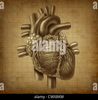 Illustration in vintage old grunge style. Design for cover, wallpaper ...