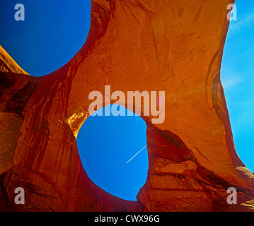 Spider Web Arch, Monument Valley Tribal Park, Arizona Hunts Mesa ...