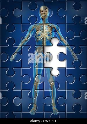 Human aging concept and deterioration of health due to disease in the ...