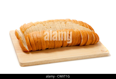 Sliced loaf of bread Stock Photo - Alamy