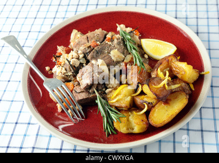 Traditional Greek or cypriot kleftiko Stock Photo - Alamy