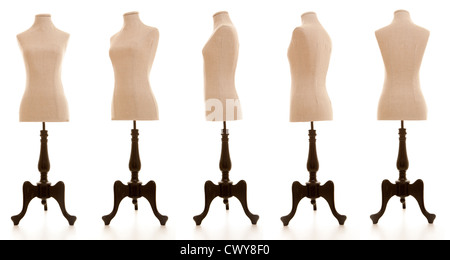 torso,,mannequin, tailoring, tailors, sides, different angles, stand ...