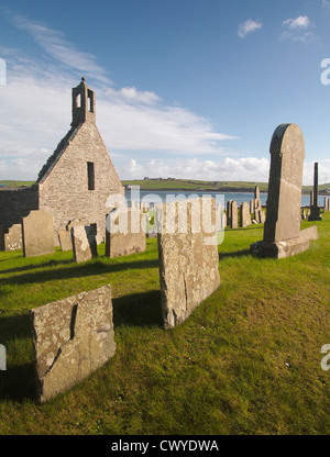 Ruined church, Pierowall, Westray, Orkney Stock Photo - Alamy