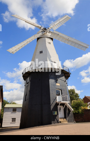 the union windmill Cranbrook kent, the largest smock mill in england ...