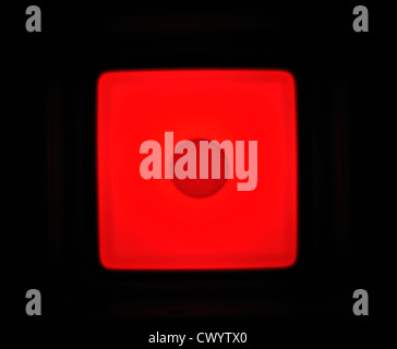 Macro shot of the Record button Stock Photo - Alamy