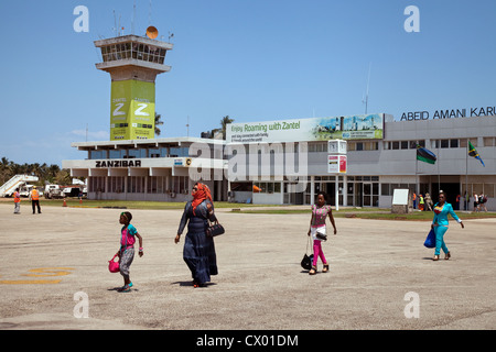 Abeid Amani Karume International Airport, Zanzibar, Tanzania Stock ...