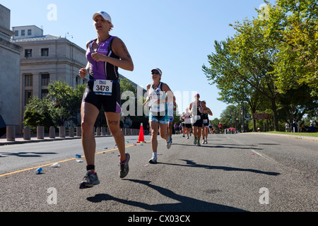 People running marathon Stock Photo - Alamy